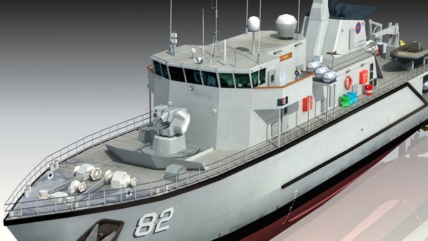 Hmas huon m 3D model - TurboSquid 1668855