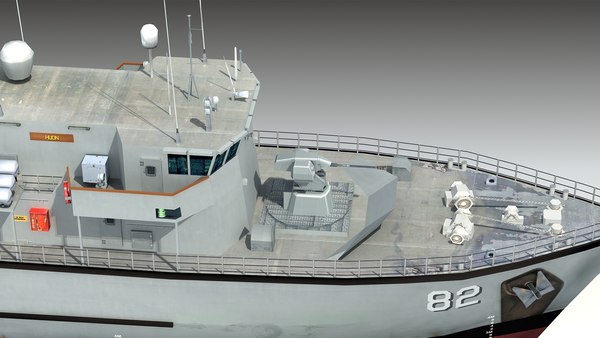 Hmas huon m 3D model - TurboSquid 1668855