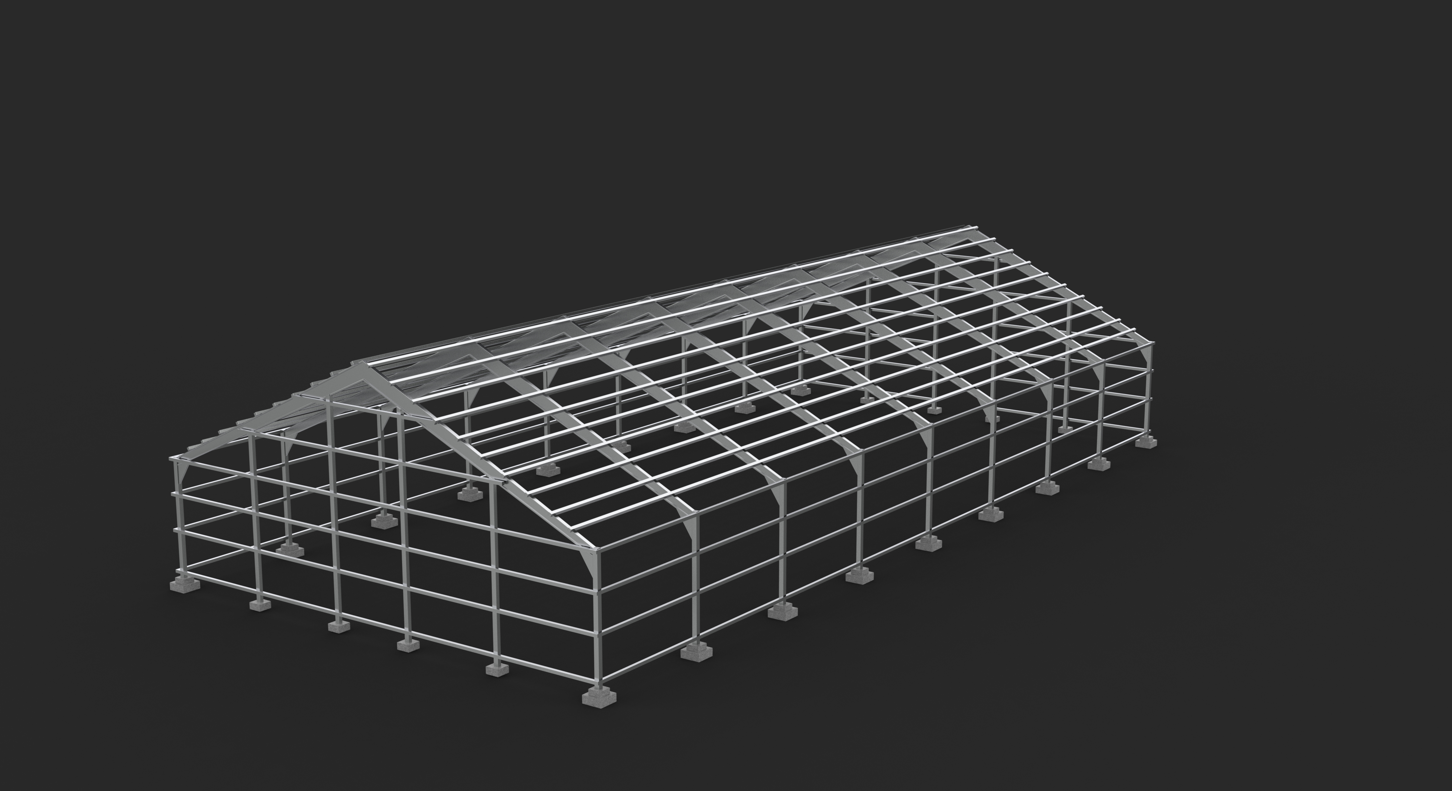 modèle 3D de Modèle 3D de la structure du bâtiment - TurboSquid 2518580