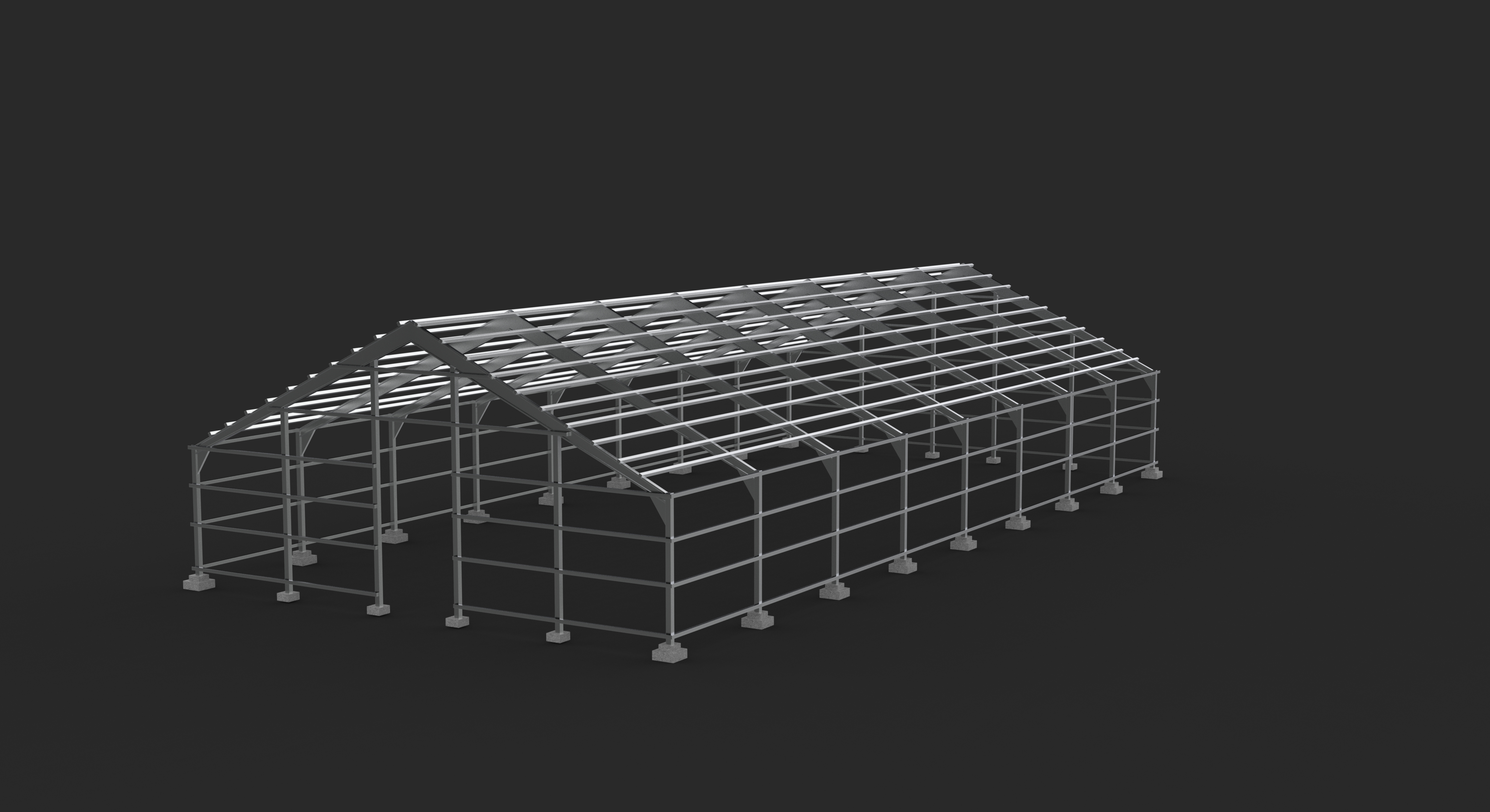 modèle 3D de Modèle 3D de la structure du bâtiment - TurboSquid 2518580