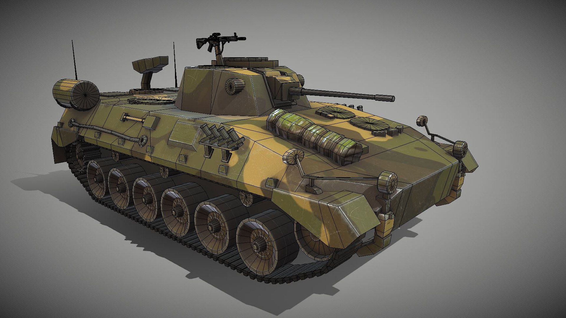 3D Tank2 - TurboSquid 1861203