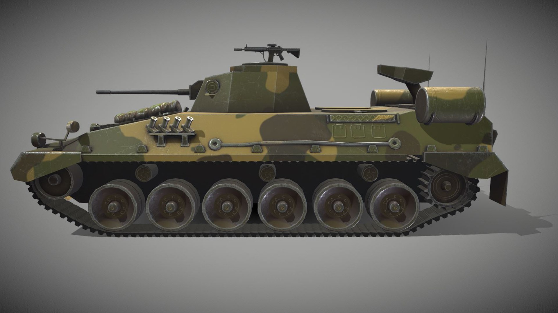3D Tank2 - TurboSquid 1861203