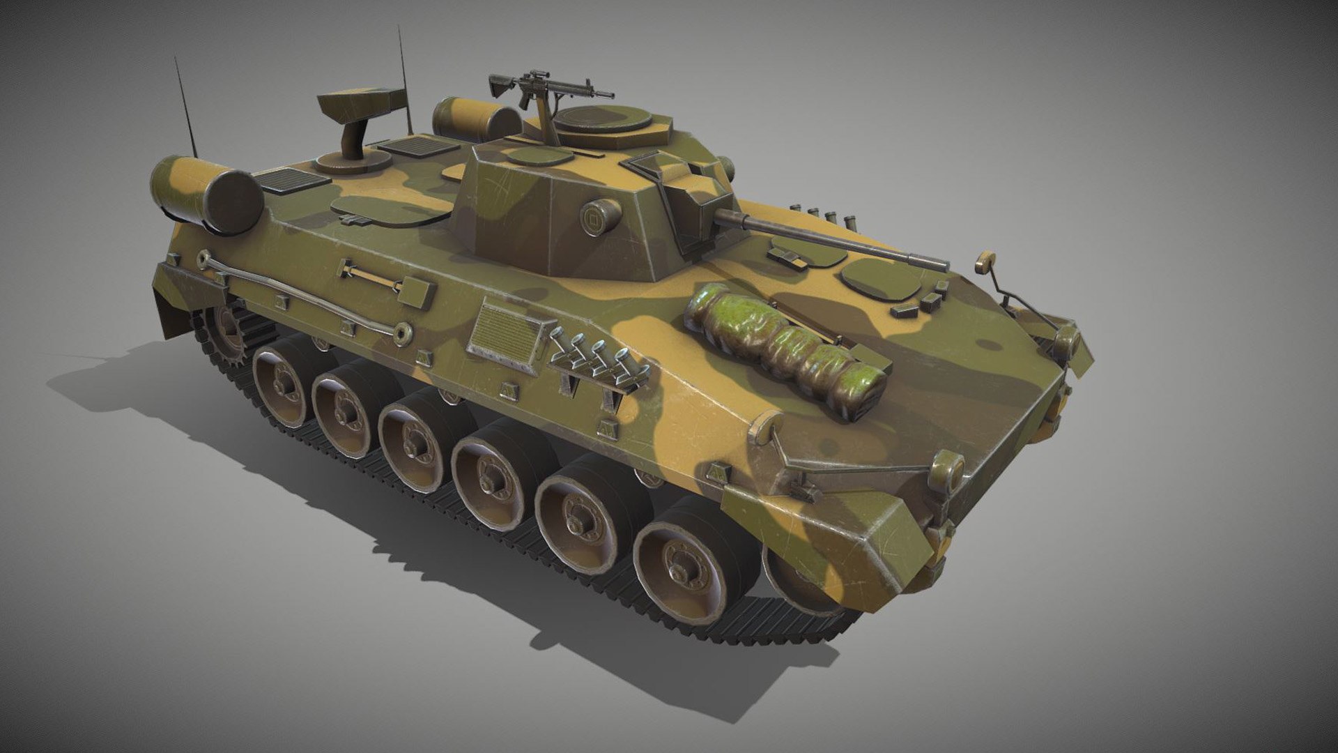 3D Tank2 - TurboSquid 1861203