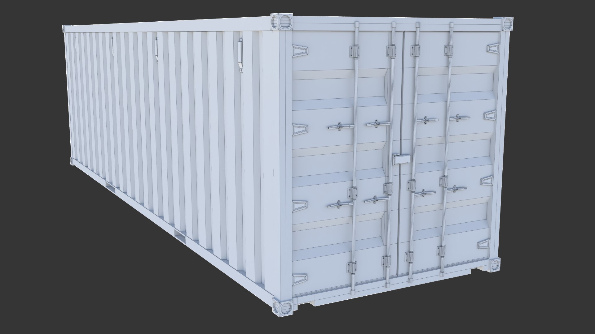3D Cargo Container 01 Var 3 - TurboSquid 2190842
