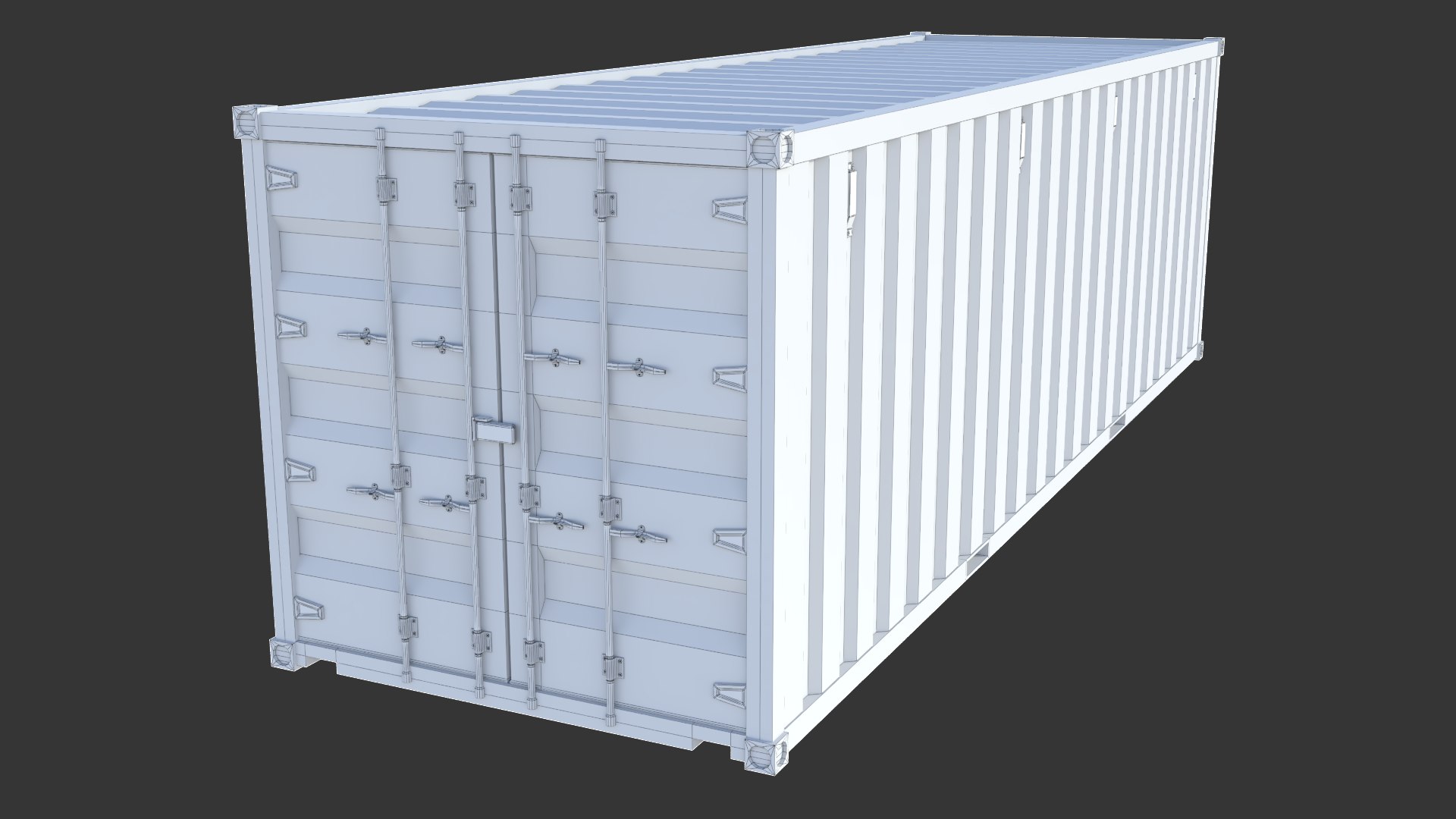 3D Cargo Container 01 Var 3 - TurboSquid 2190842