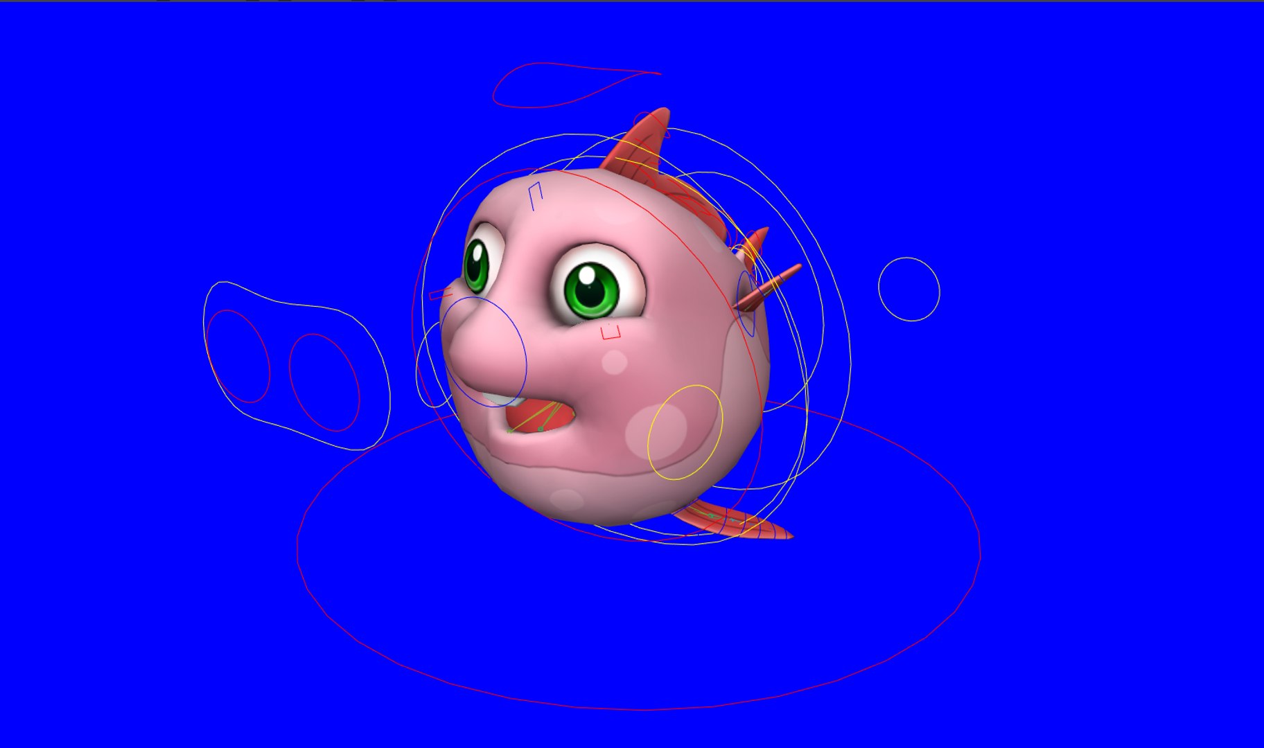 Opah moon fish toon 3D model - TurboSquid 1585512