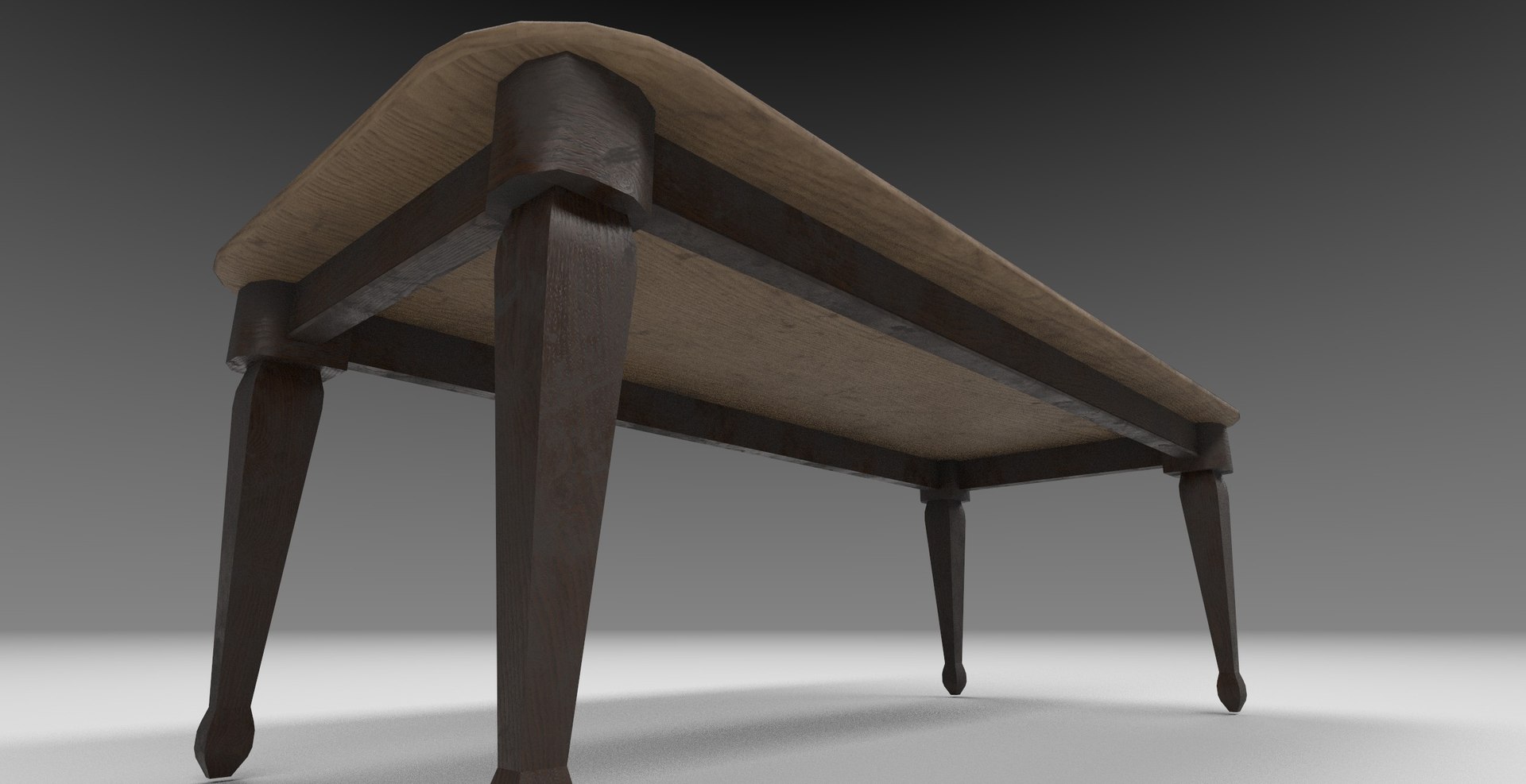 Victorian Table 3D Model - TurboSquid 2242266