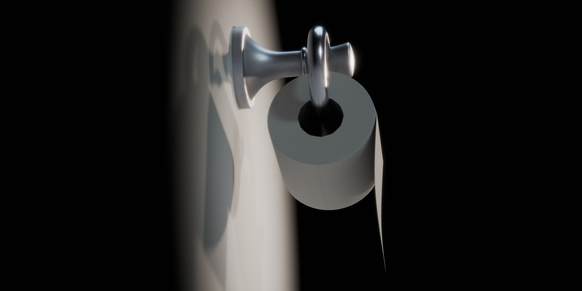 3D Toilet Paper Holder 01 - TurboSquid 2366578