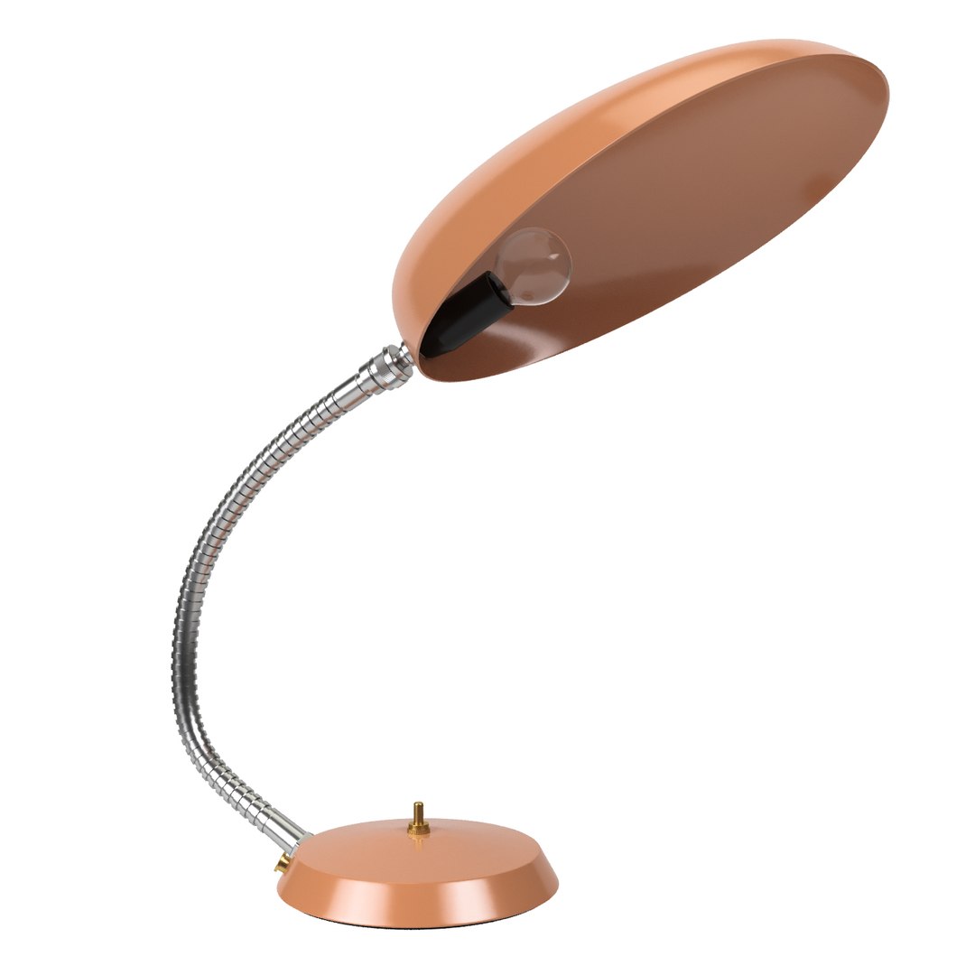Cobra Table Lamp 3D Model - TurboSquid 1950467