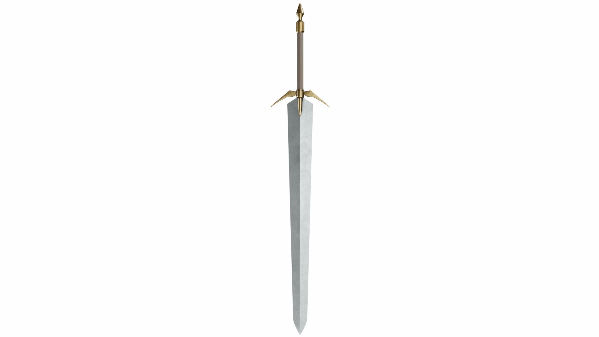 3D Model Claymore Sword - TurboSquid 2048453