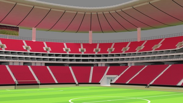 modelo 3d Estadio Estadio Akron México - TurboSquid 2071697