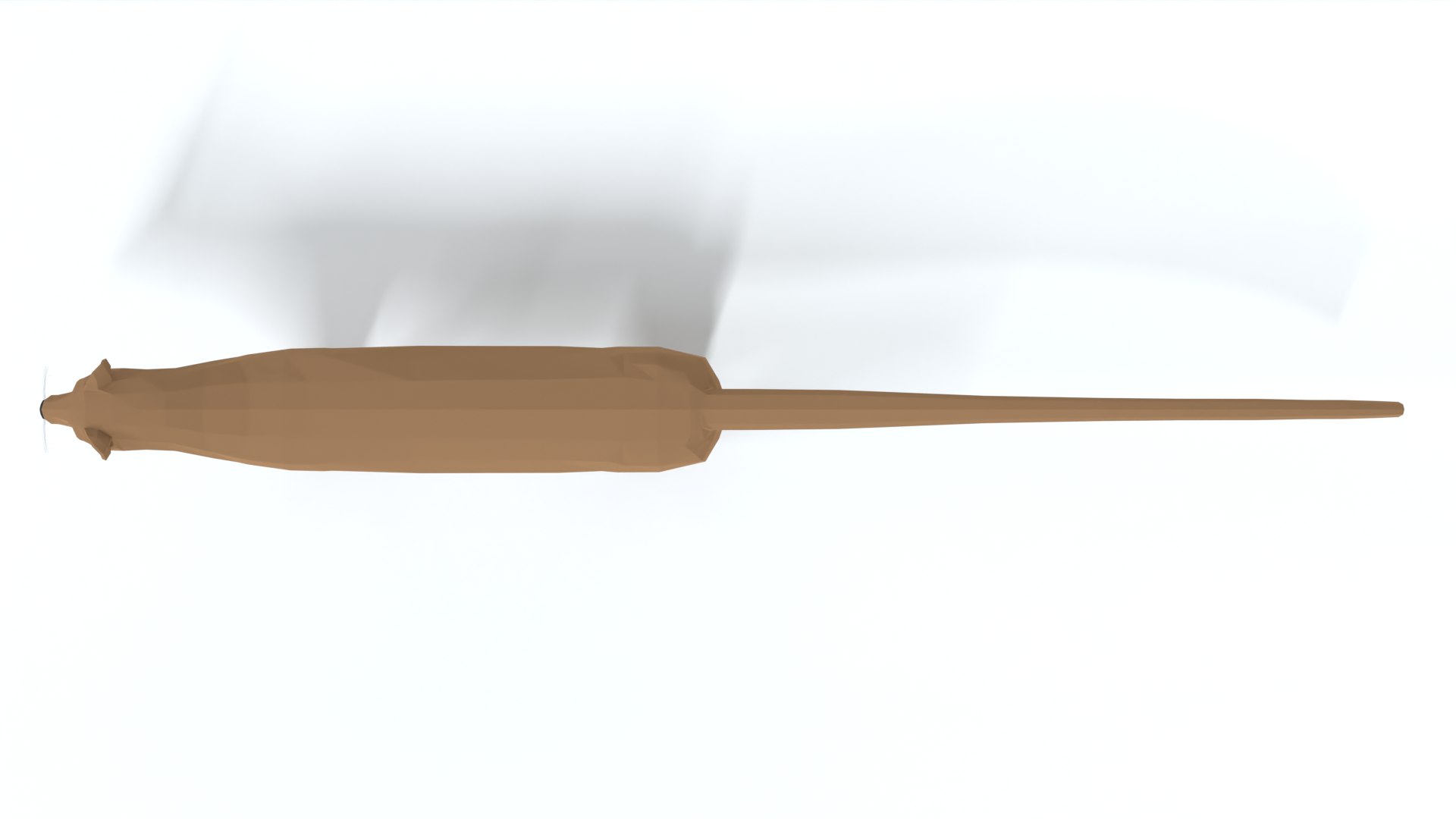 Low Poly Cartoon Fossa 3D Model - TurboSquid 1823426