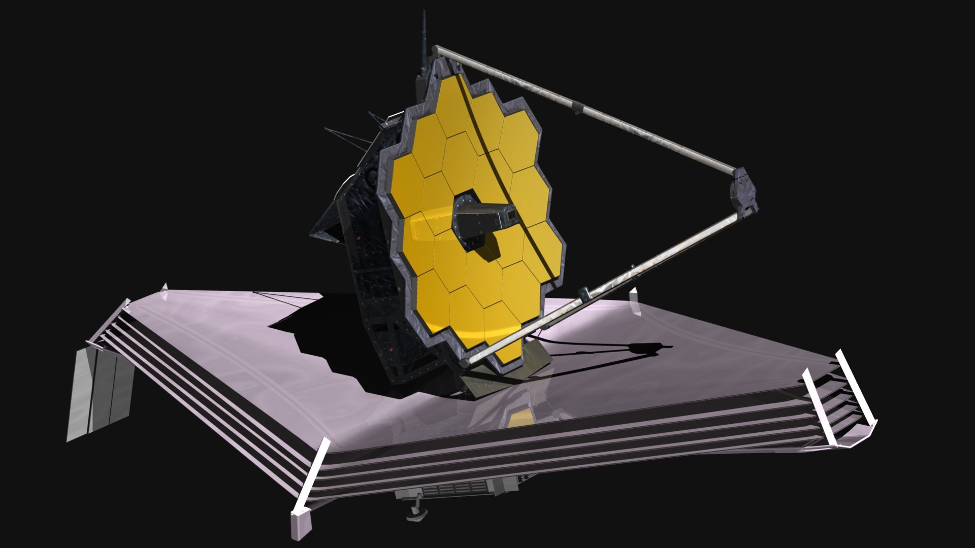 3D James Webb Space Telescope Model - TurboSquid 1852516