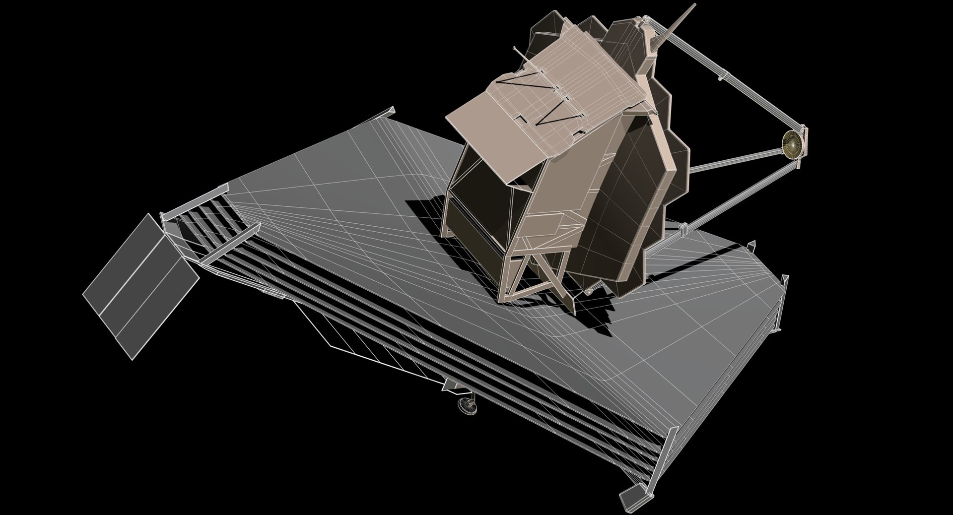 3D James Webb Space Telescope Model - TurboSquid 1852516
