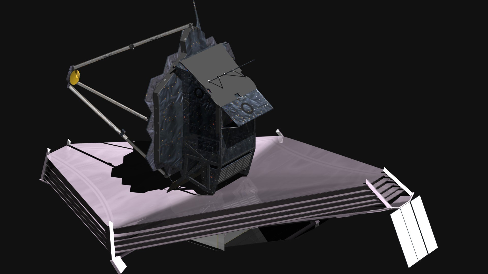 3D James Webb Space Telescope Model - TurboSquid 1852516