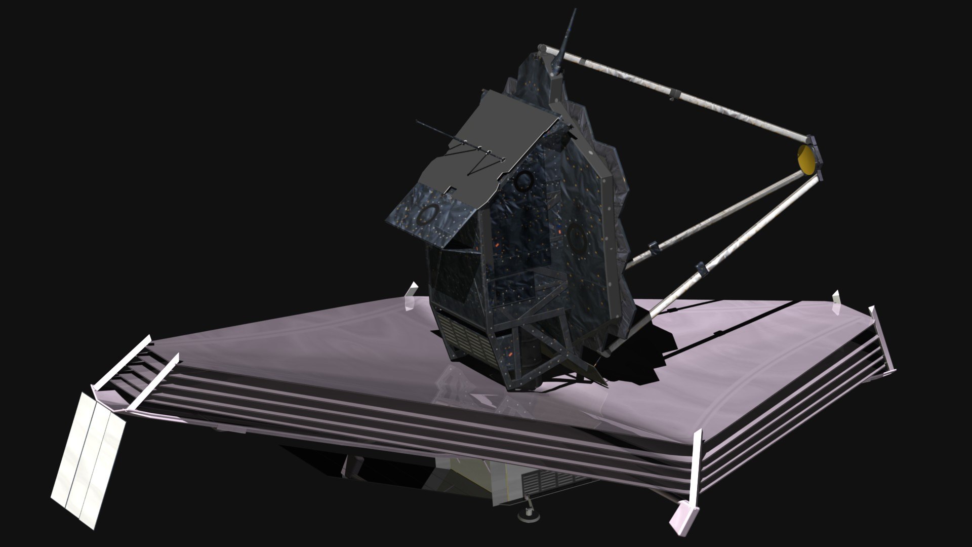 3D James Webb Space Telescope Model - TurboSquid 1852516