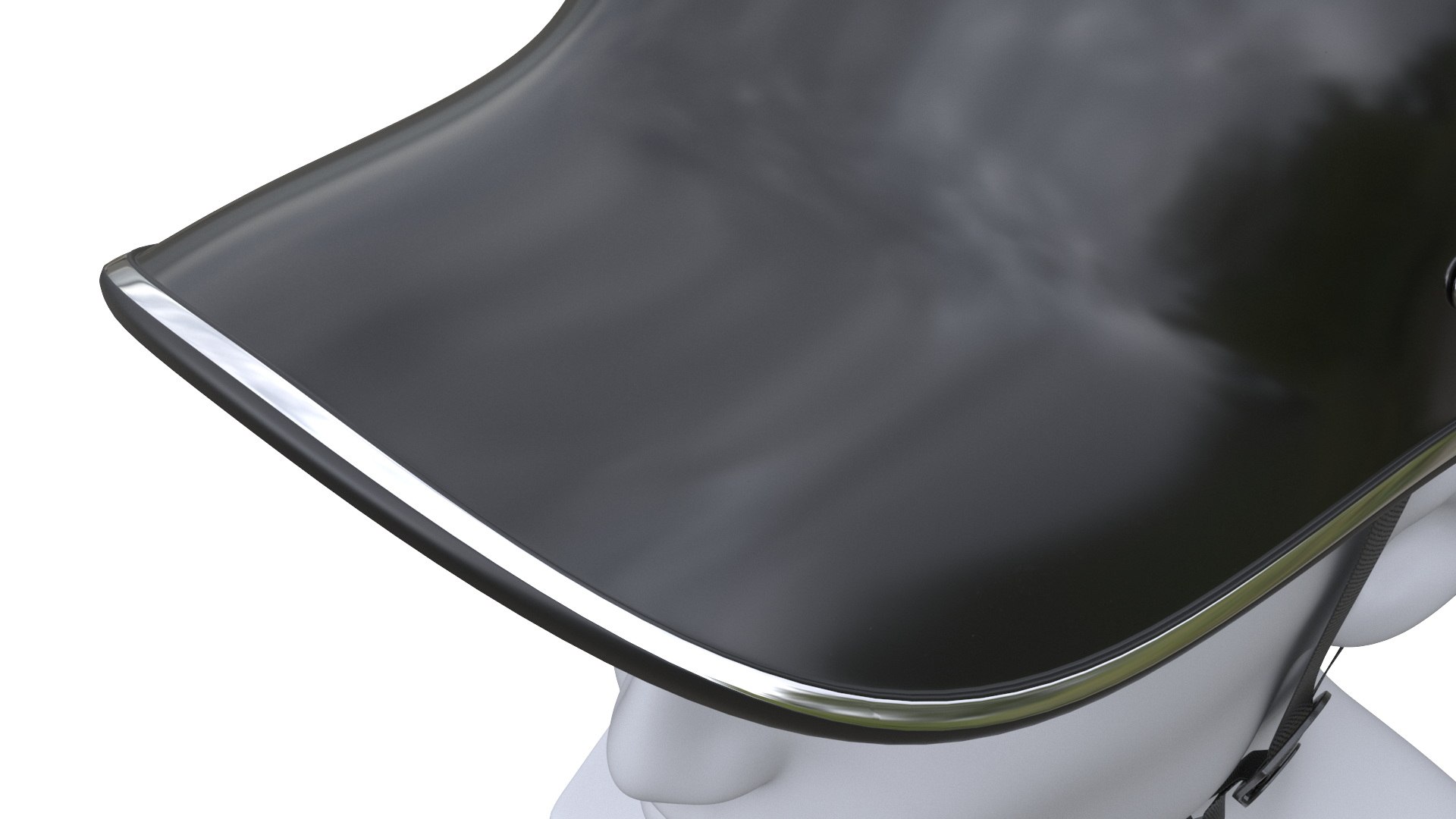 Plastic Baseball Cap Safety Helmet On Mannequin 3D Model - TurboSquid ...