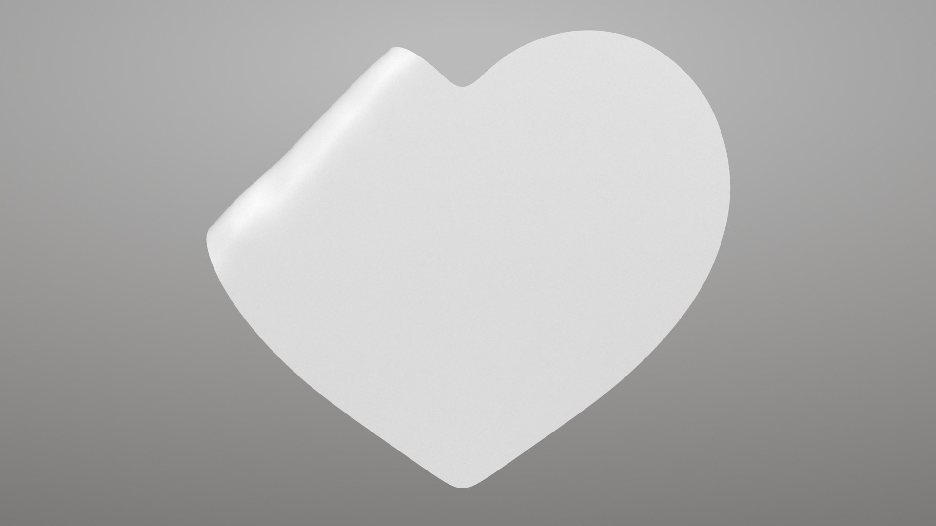 3D model Sticker Heart 1v - TurboSquid 2064155