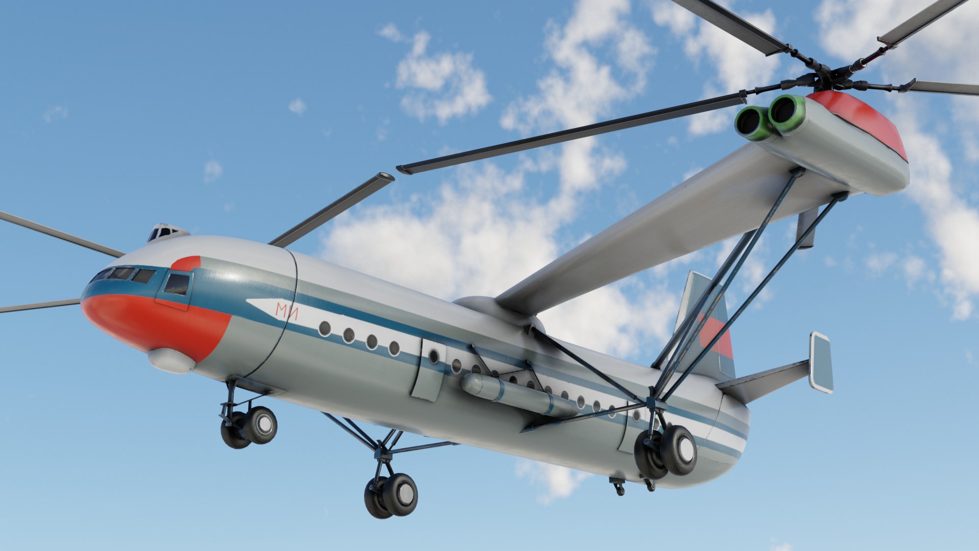 Mi-12 - 3D Model - TurboSquid 1642064