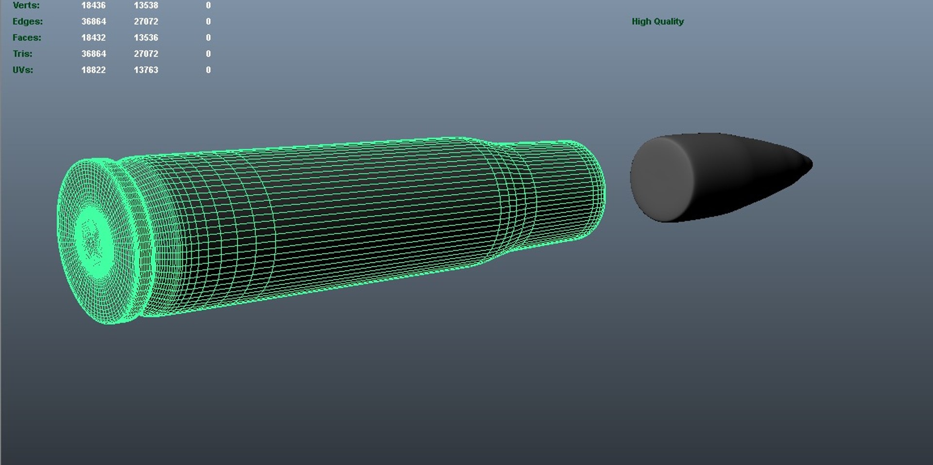 Maya Primer Bullet Casing