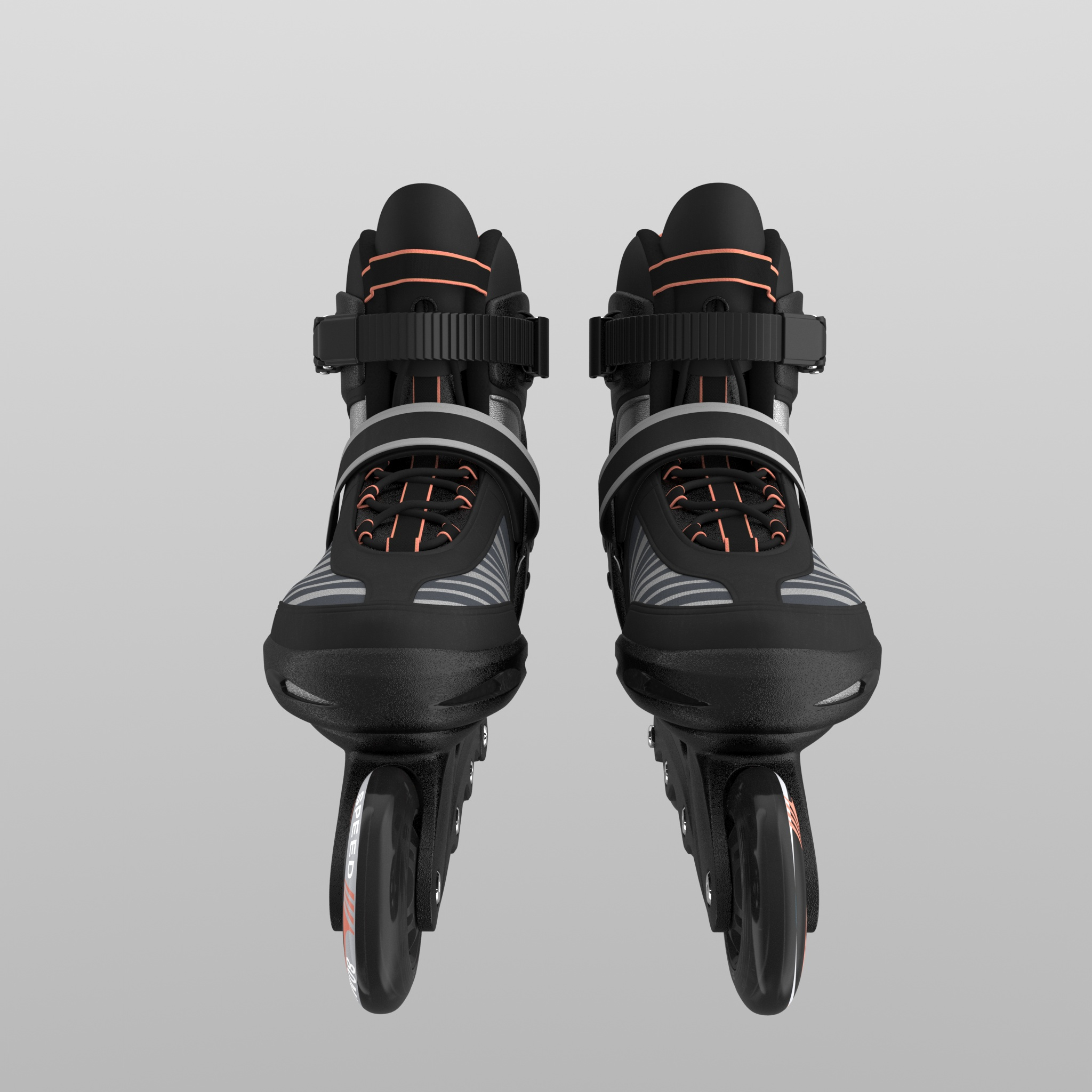 Inline skates 3D model - TurboSquid 1649765