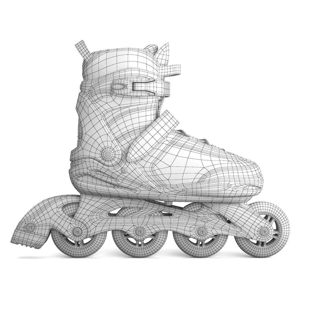 Inline Skates 3D Model - TurboSquid 1649765