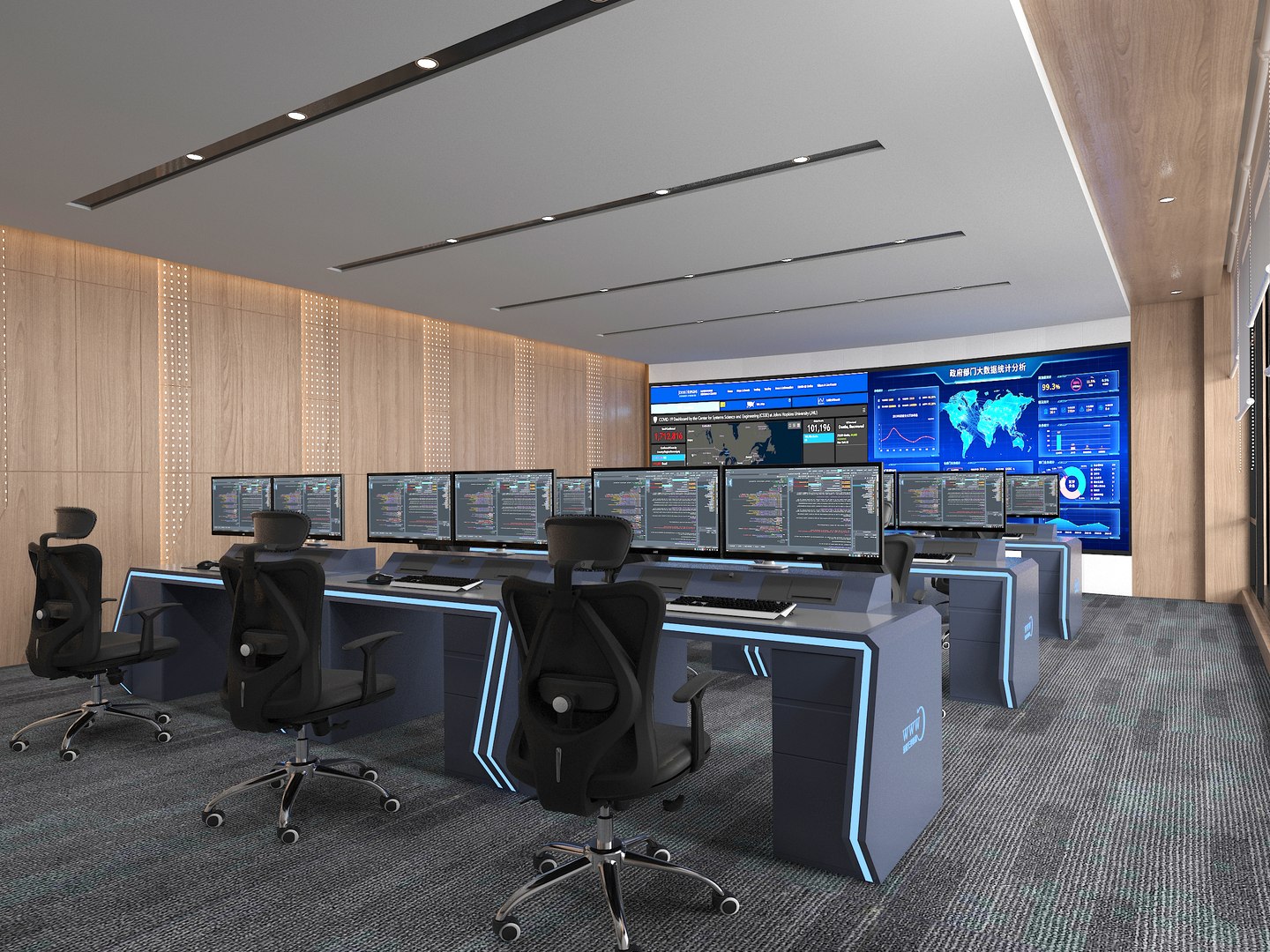 control room 3D-Modell - TurboSquid 2026714