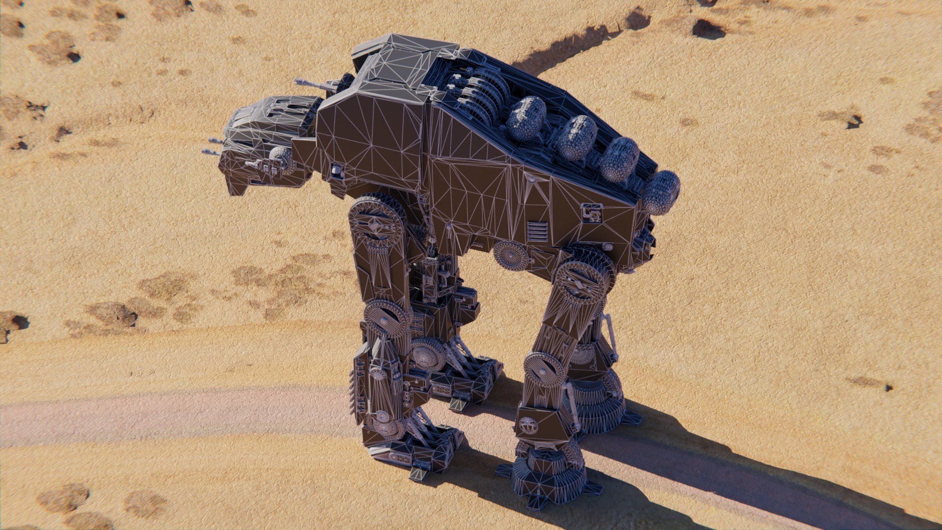 Star Wars AT-M6 3D Model - TurboSquid 2324380