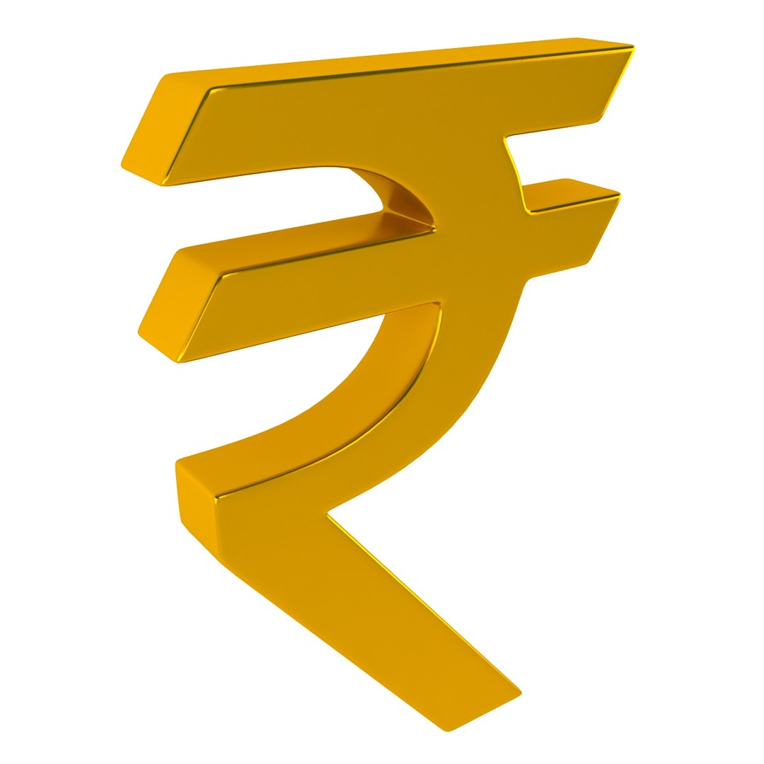 3d Monetary Symbol Model