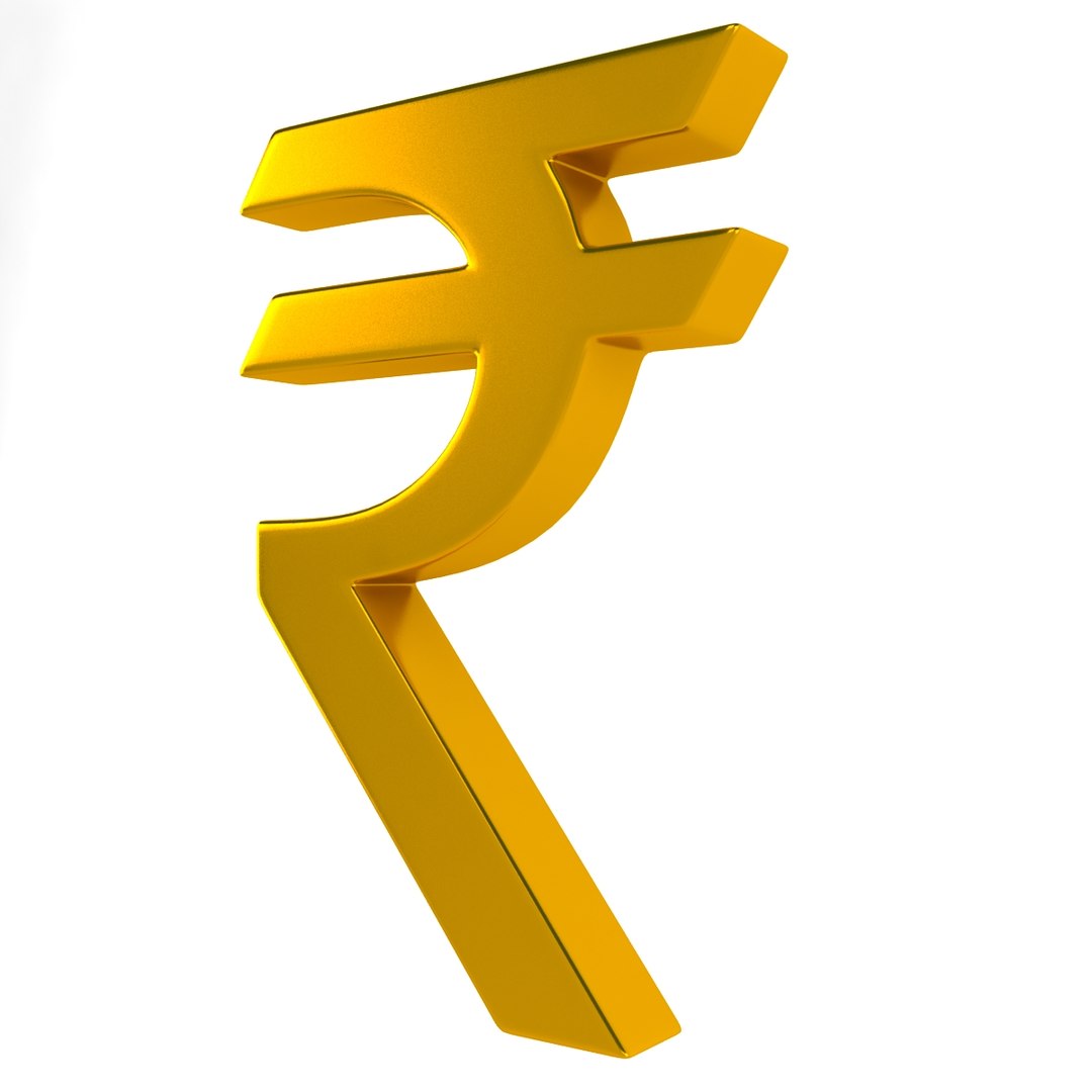 3d Monetary Symbol Model