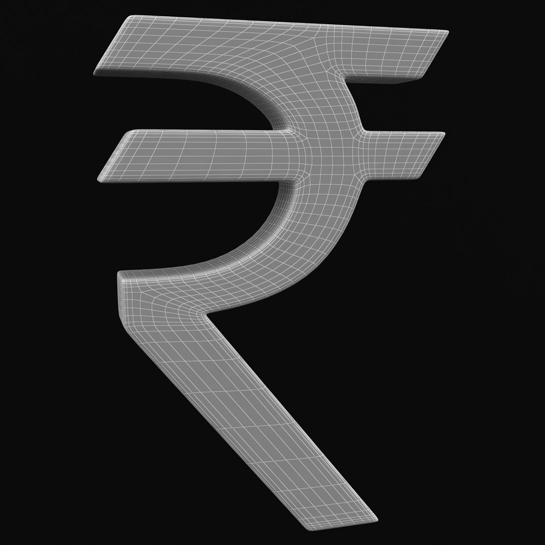 3d Monetary Symbol Model