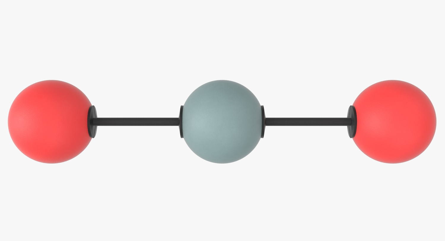 3D silicon dioxide molecule - TurboSquid 1429710