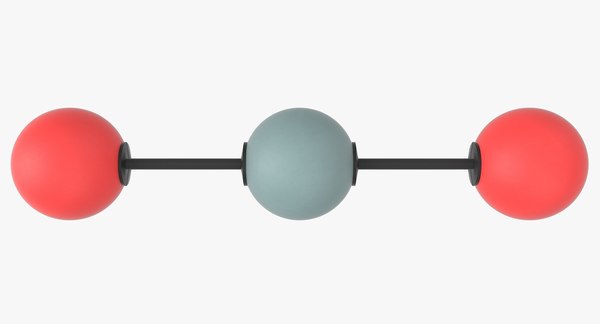 3D silicon dioxide molecule - TurboSquid 1429710