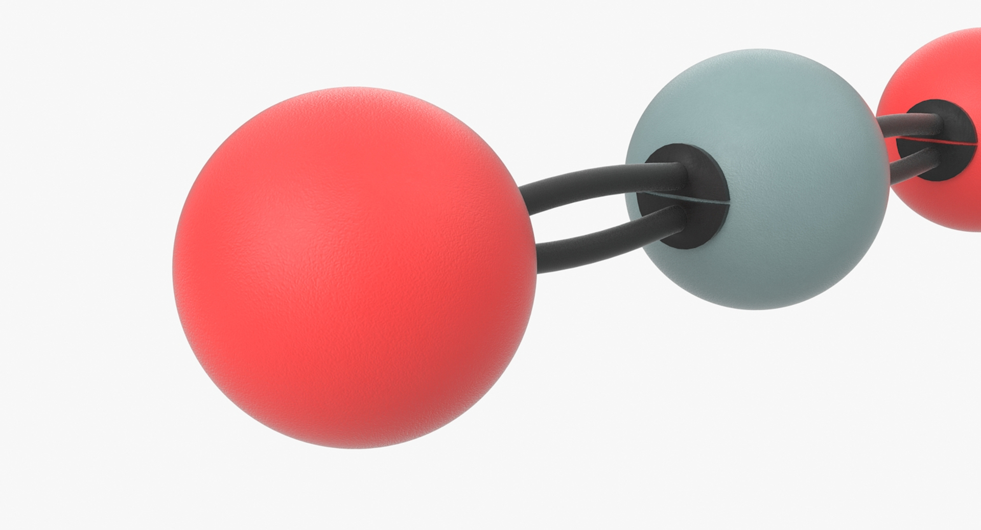 3D silicon dioxide molecule - TurboSquid 1429710