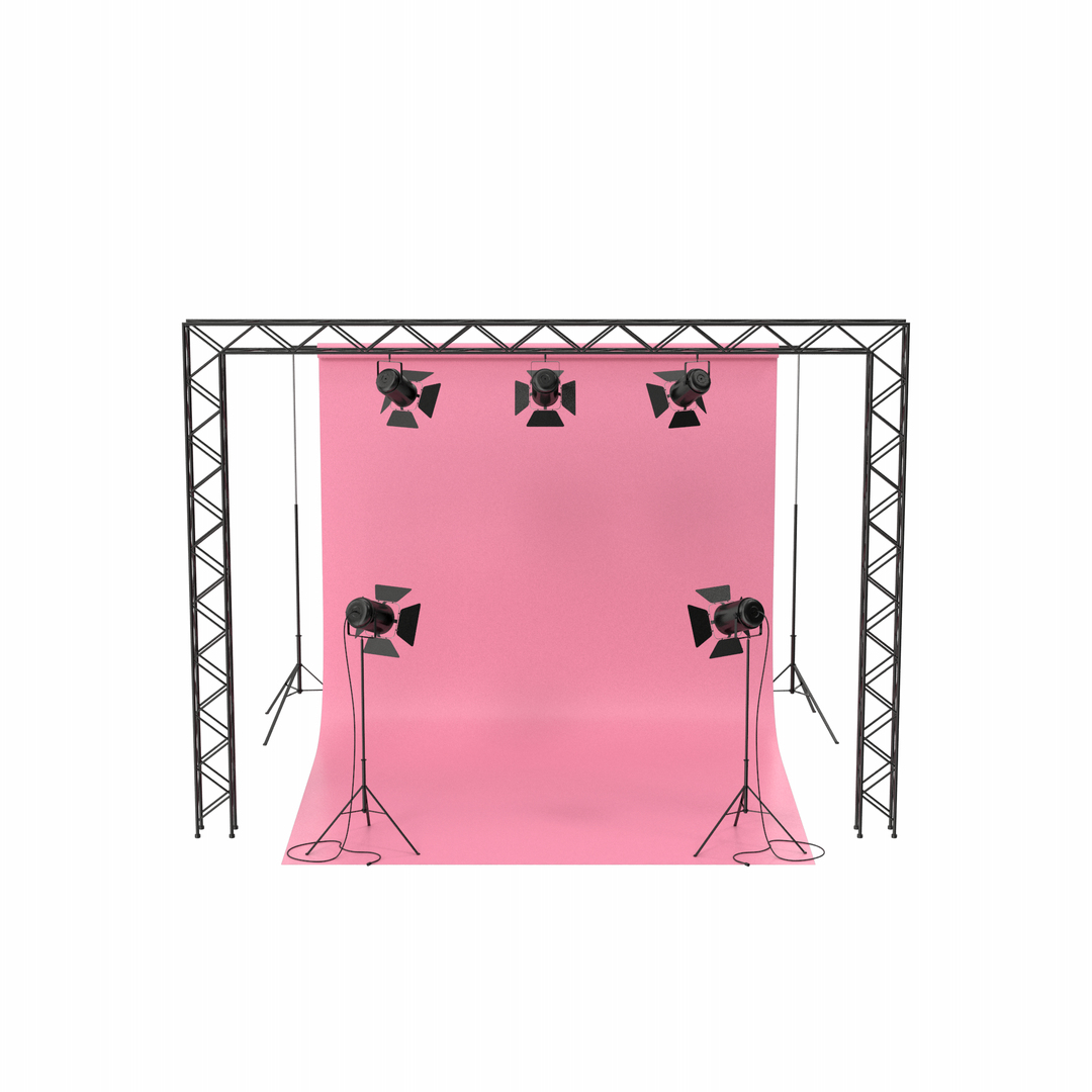 3D Pink Studio Set - TurboSquid 2214450