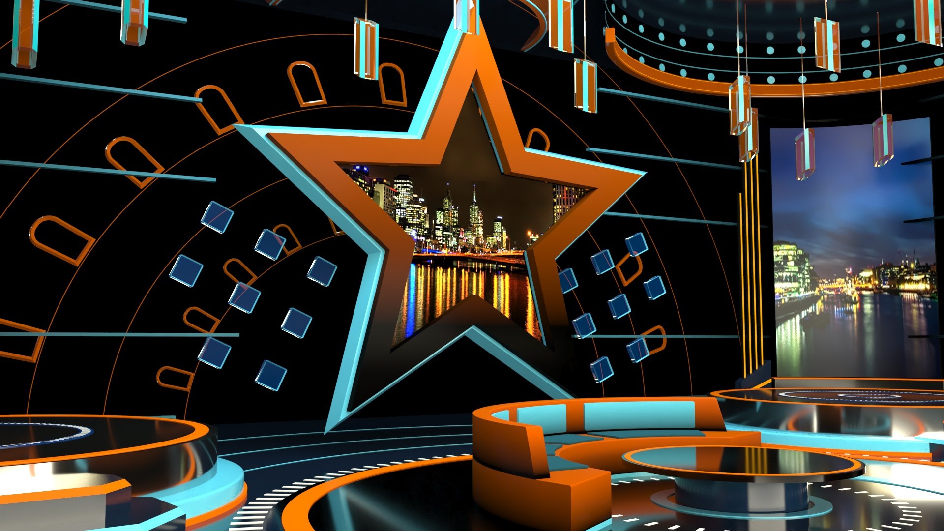 Tv Studio Competition Design 3D - TurboSquid 1788866