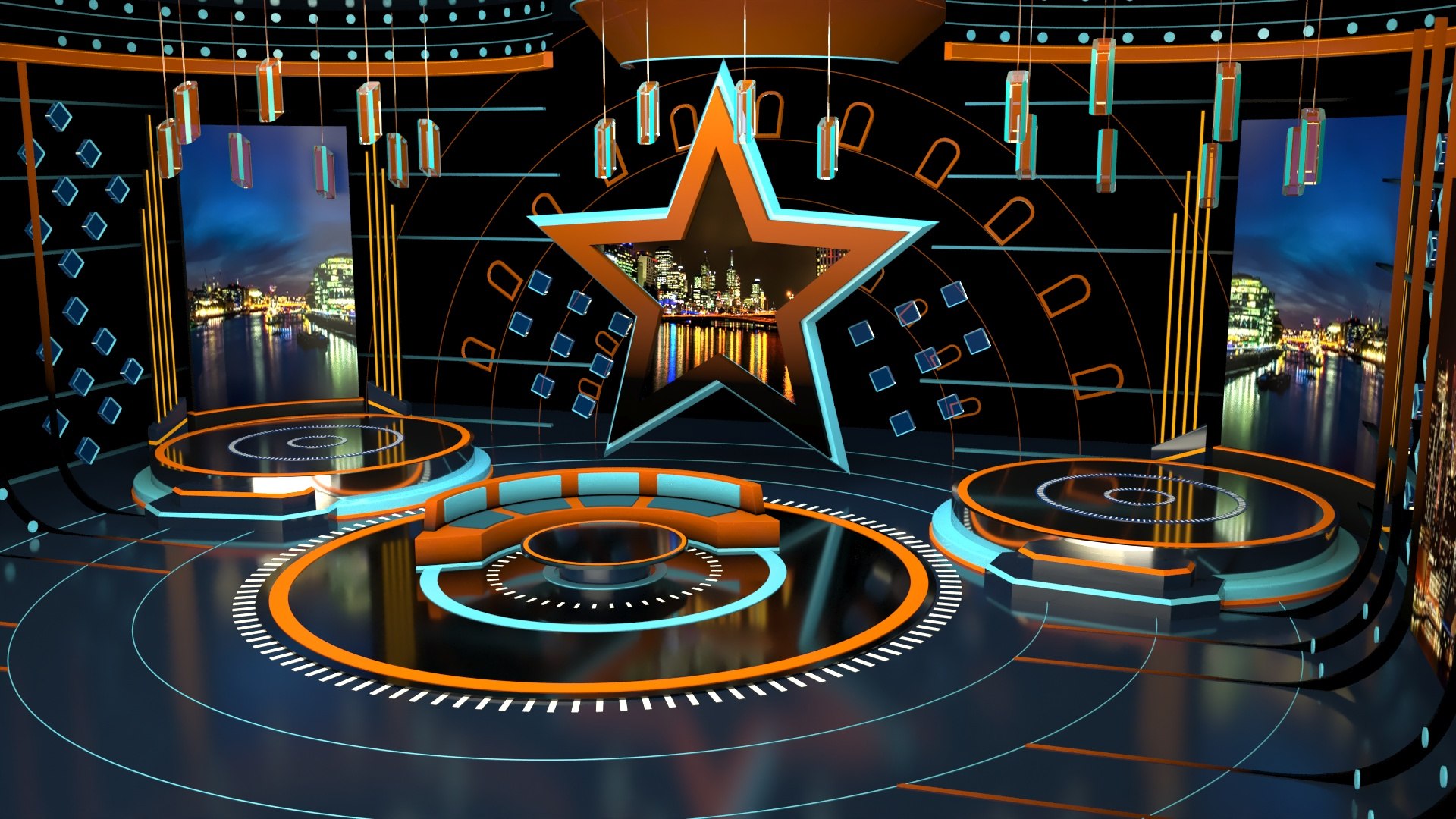 Tv Studio Competition Design 3D - TurboSquid 1788866