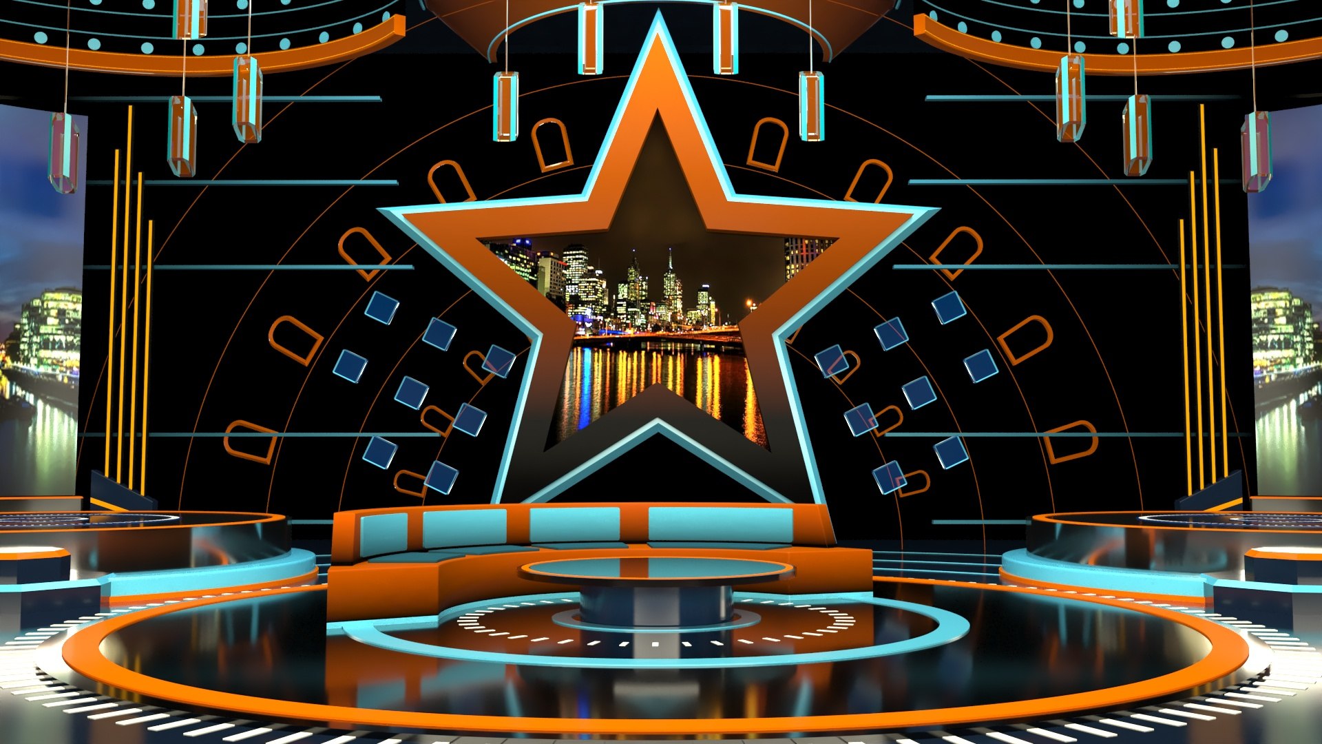 Tv Studio Competition Design 3D - TurboSquid 1788866