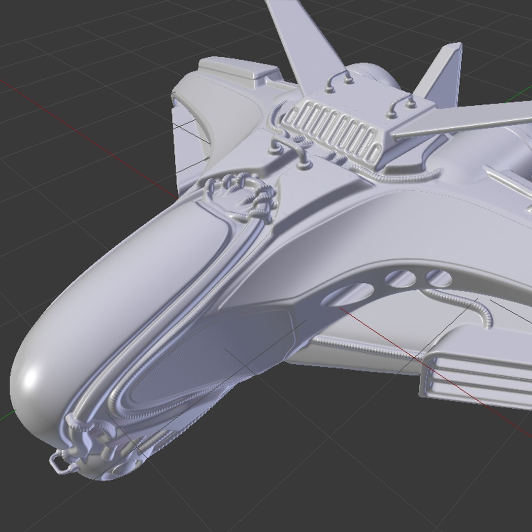 3d Intergalactic Spaceship