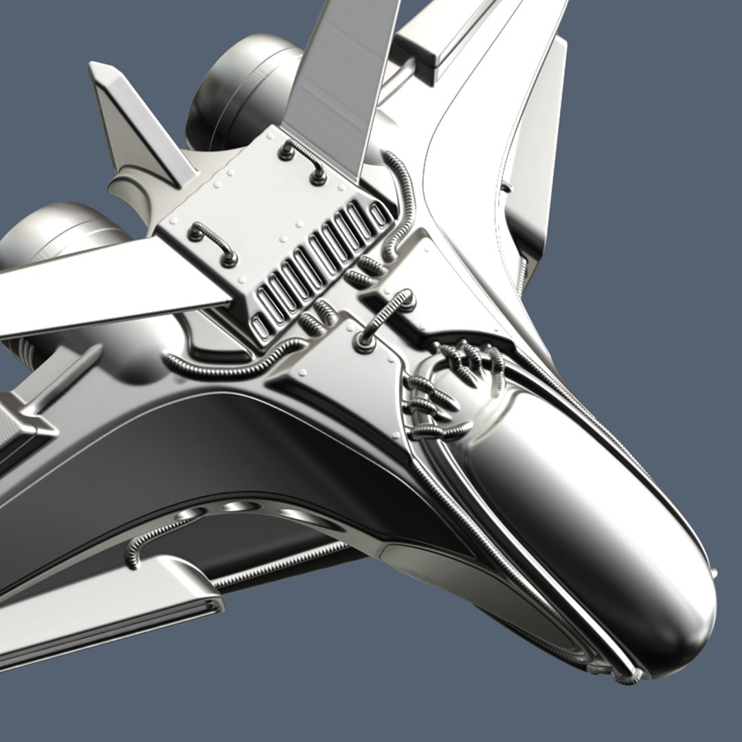 3d Intergalactic Spaceship