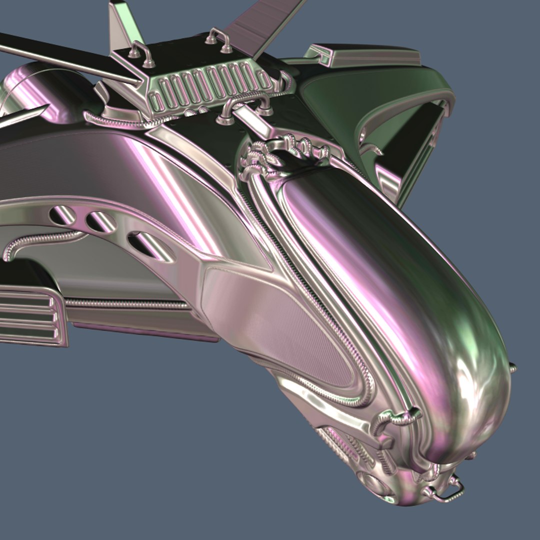 3d Intergalactic Spaceship