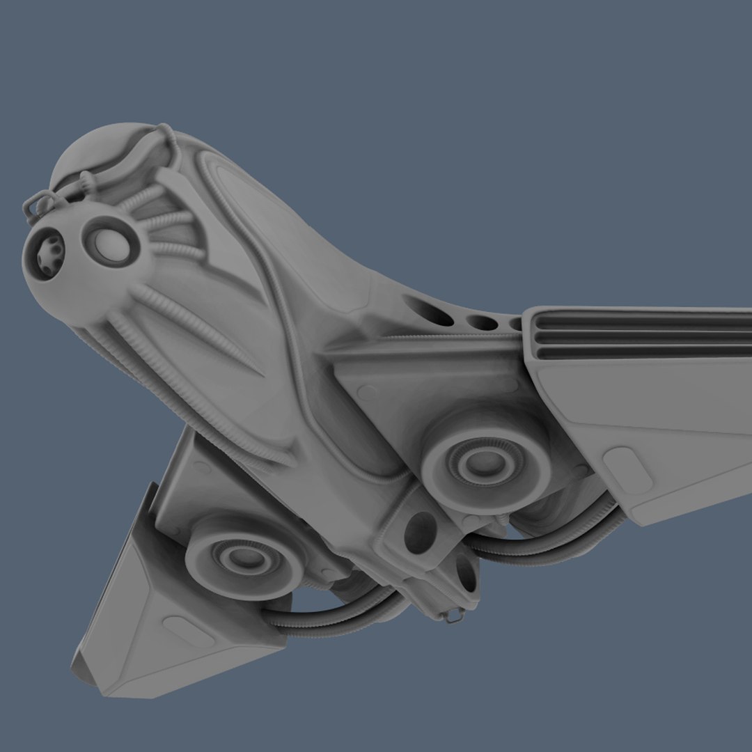 3d Intergalactic Spaceship