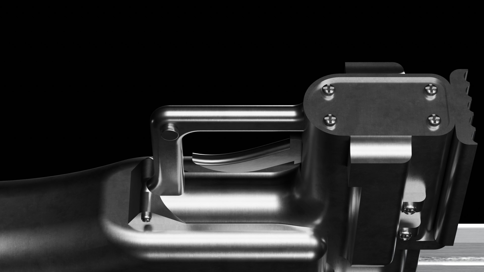 Tactical Sci-Fi Co2 Injector Knife 3D Model - TurboSquid 2318045