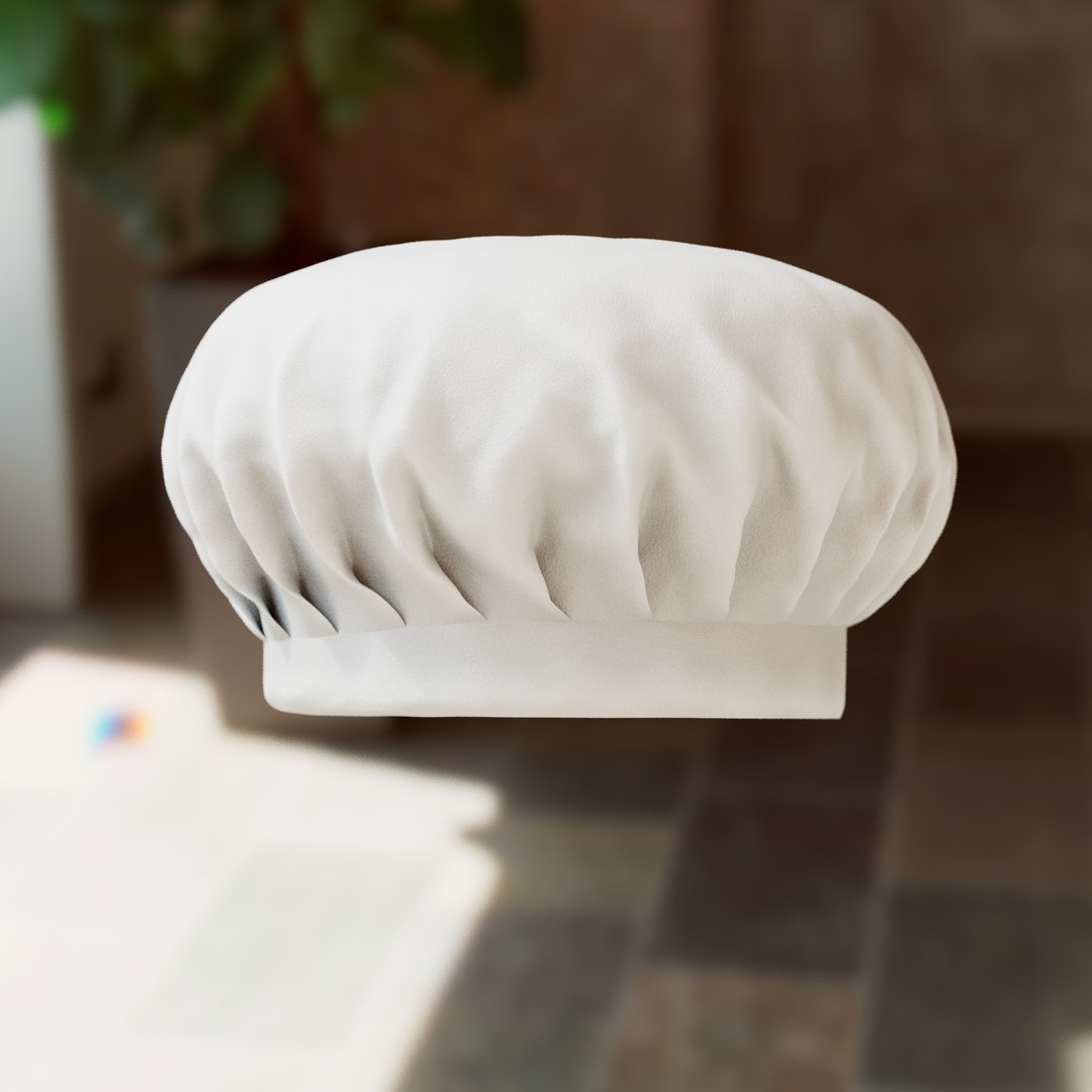 3D Cooker Cook Hat Modeling - TurboSquid 2134753