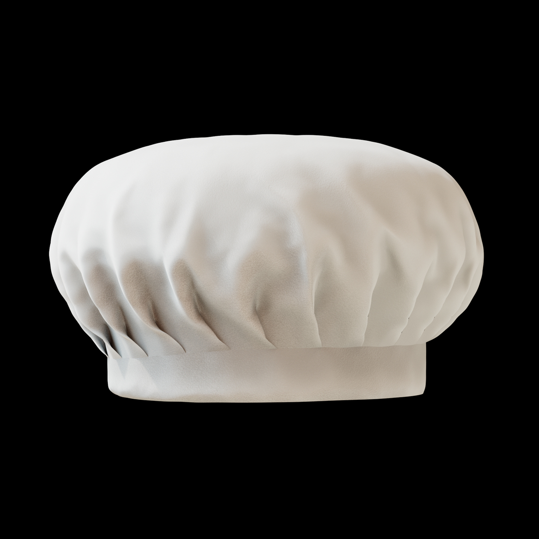 3D Cooker Cook Hat Modeling - TurboSquid 2134753