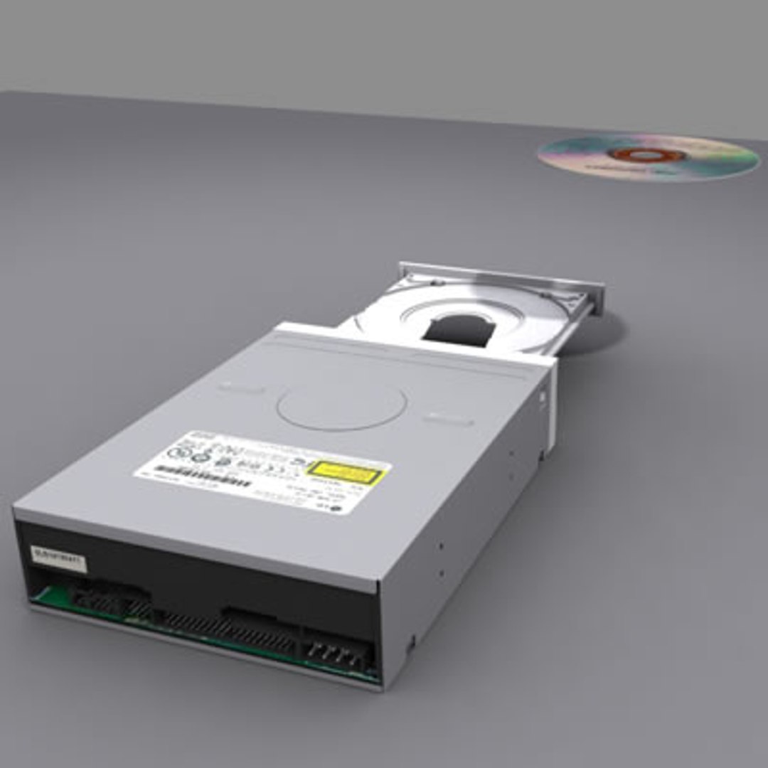Cd-rom Drive Cd Cdrom 3d Max