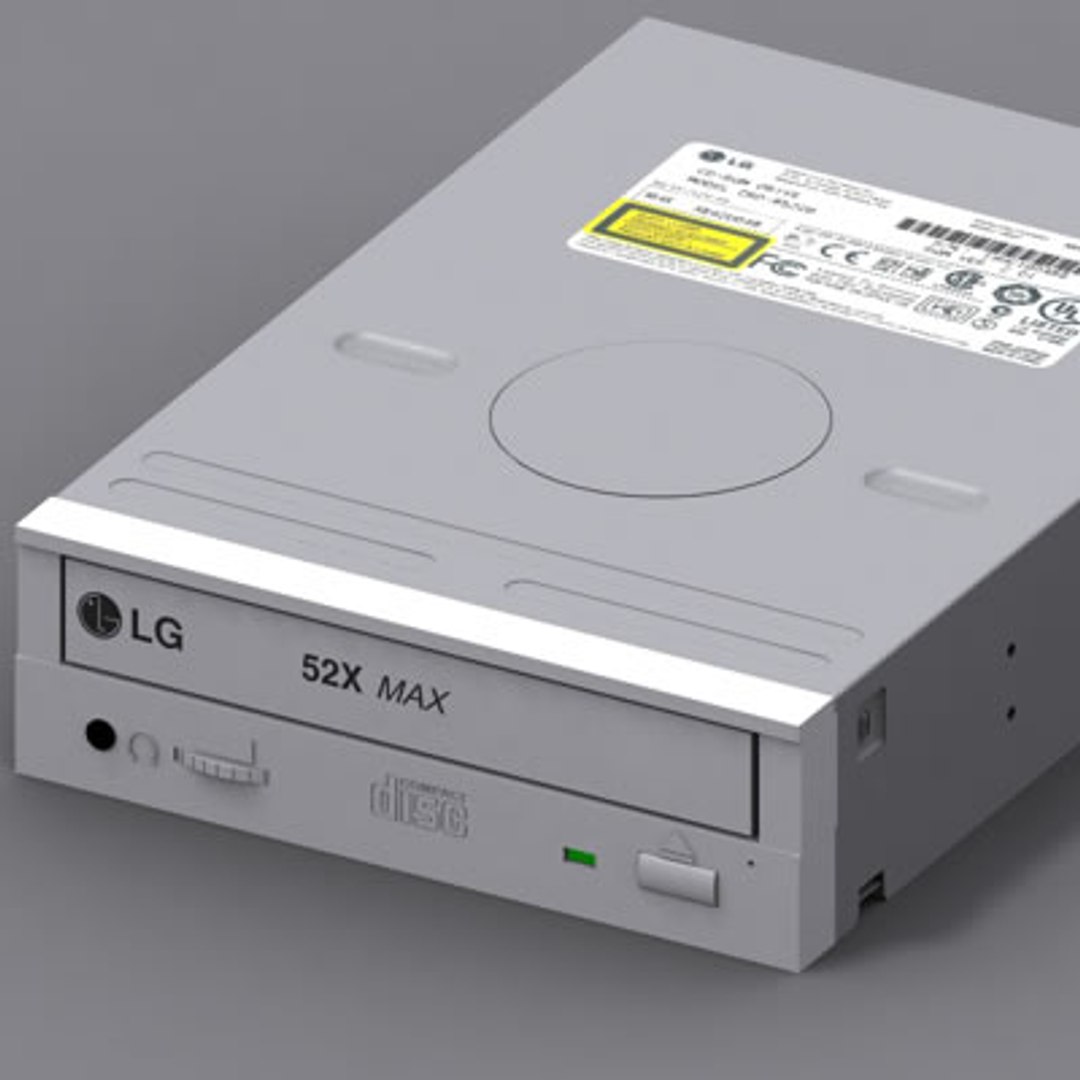 Cd-rom Drive Cd Cdrom 3d Max