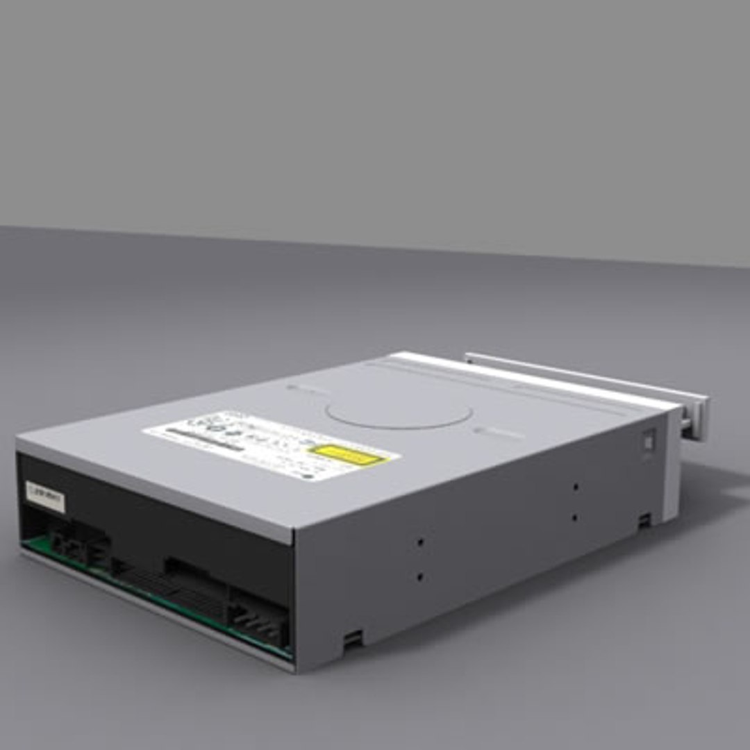 Cd-rom Drive Cd Cdrom 3d Max