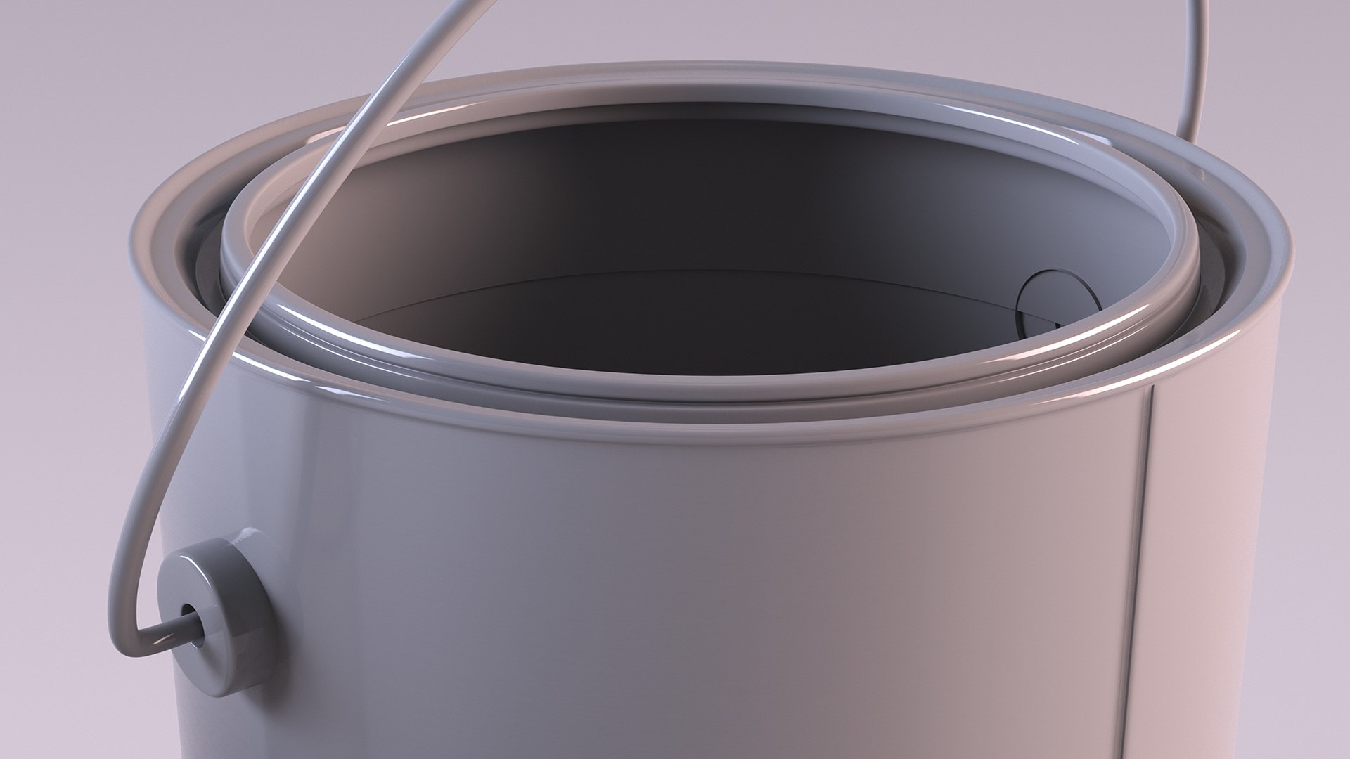 3D Paint Bucket Closed Model - TurboSquid 2024516