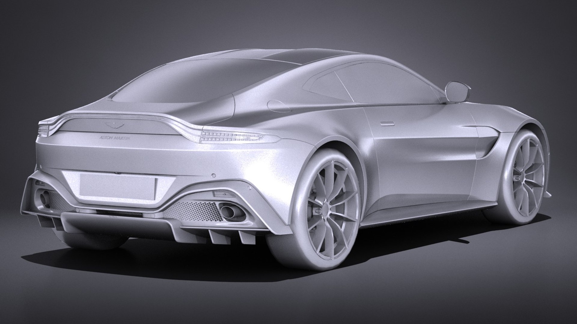 3D aston martin vantage model - TurboSquid 1248759